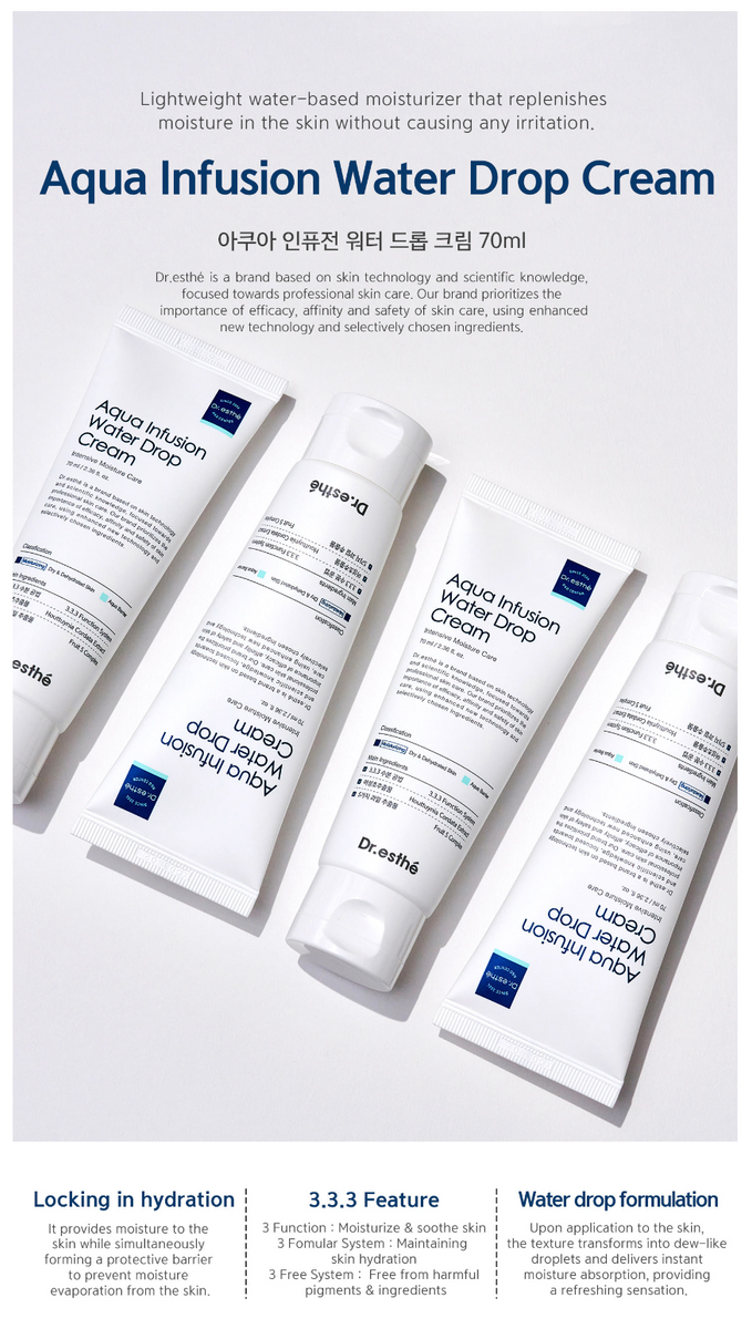Aqua Infusion Water Drop Cream 60mL – Dr.Esthe USA